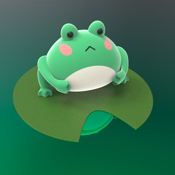 Articulated Frog Stl - Etsy