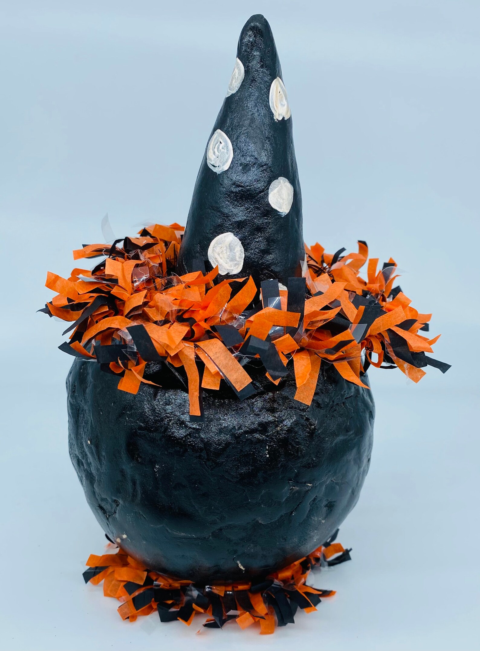 Handmade Vintage Style Cornelius Cat Lantern, Air Dry Clay, Folk Art ...