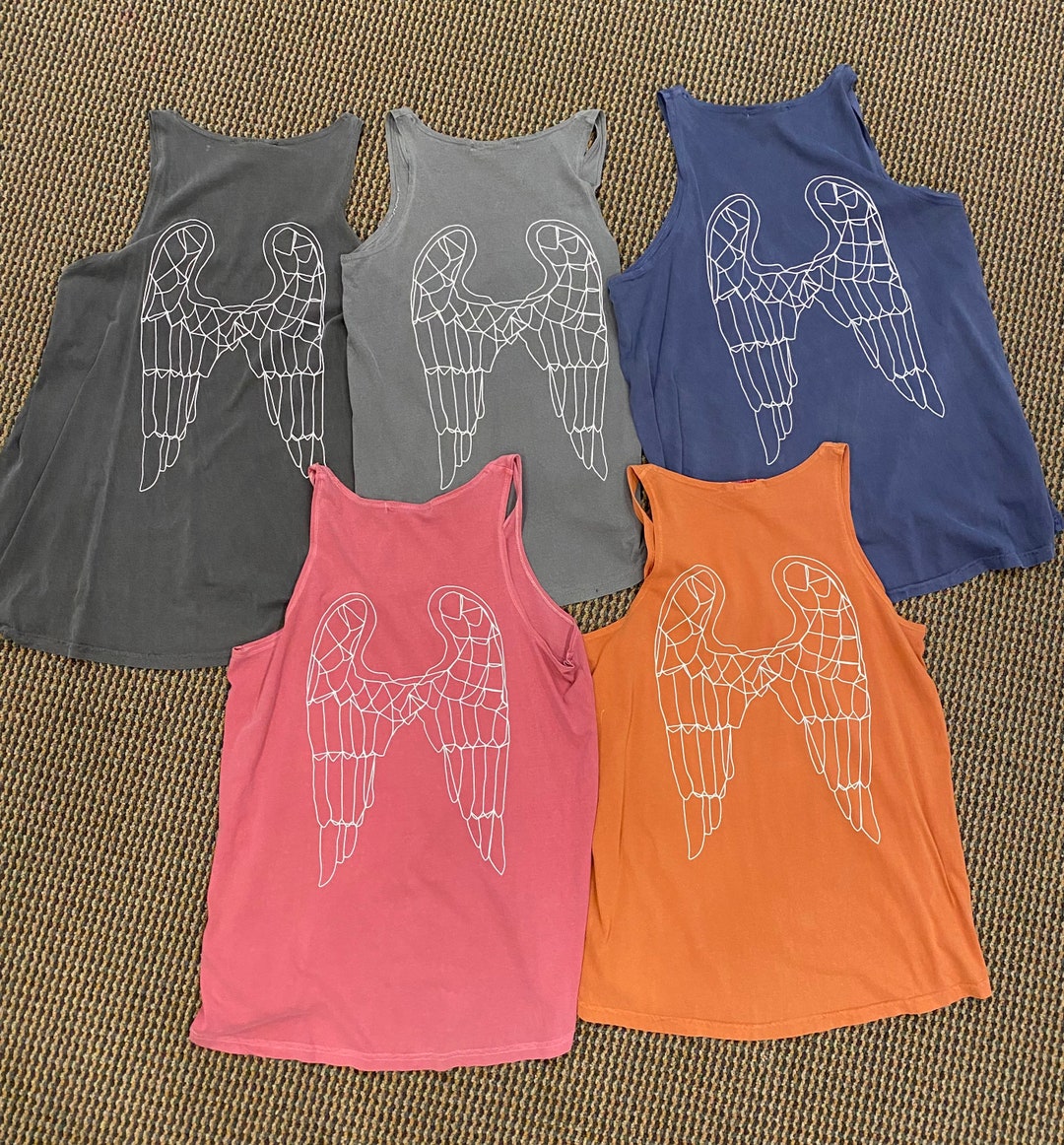 Angel Wings Flowy Tank various Colors - Etsy