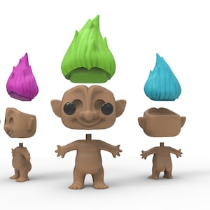 Troll Inspired 3D Printing STL - Etsy