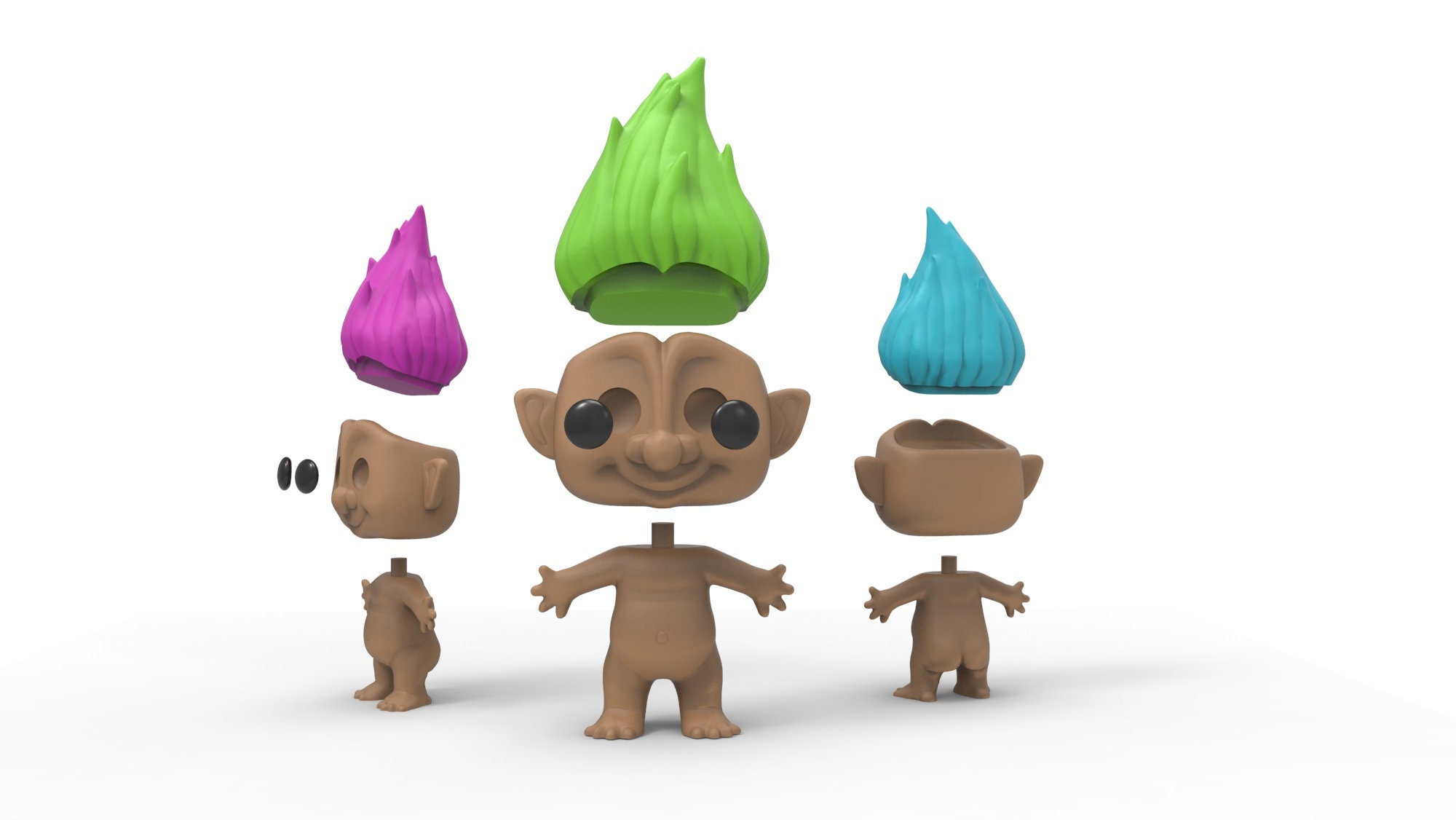 Troll Inspired 3D Printing STL - Etsy