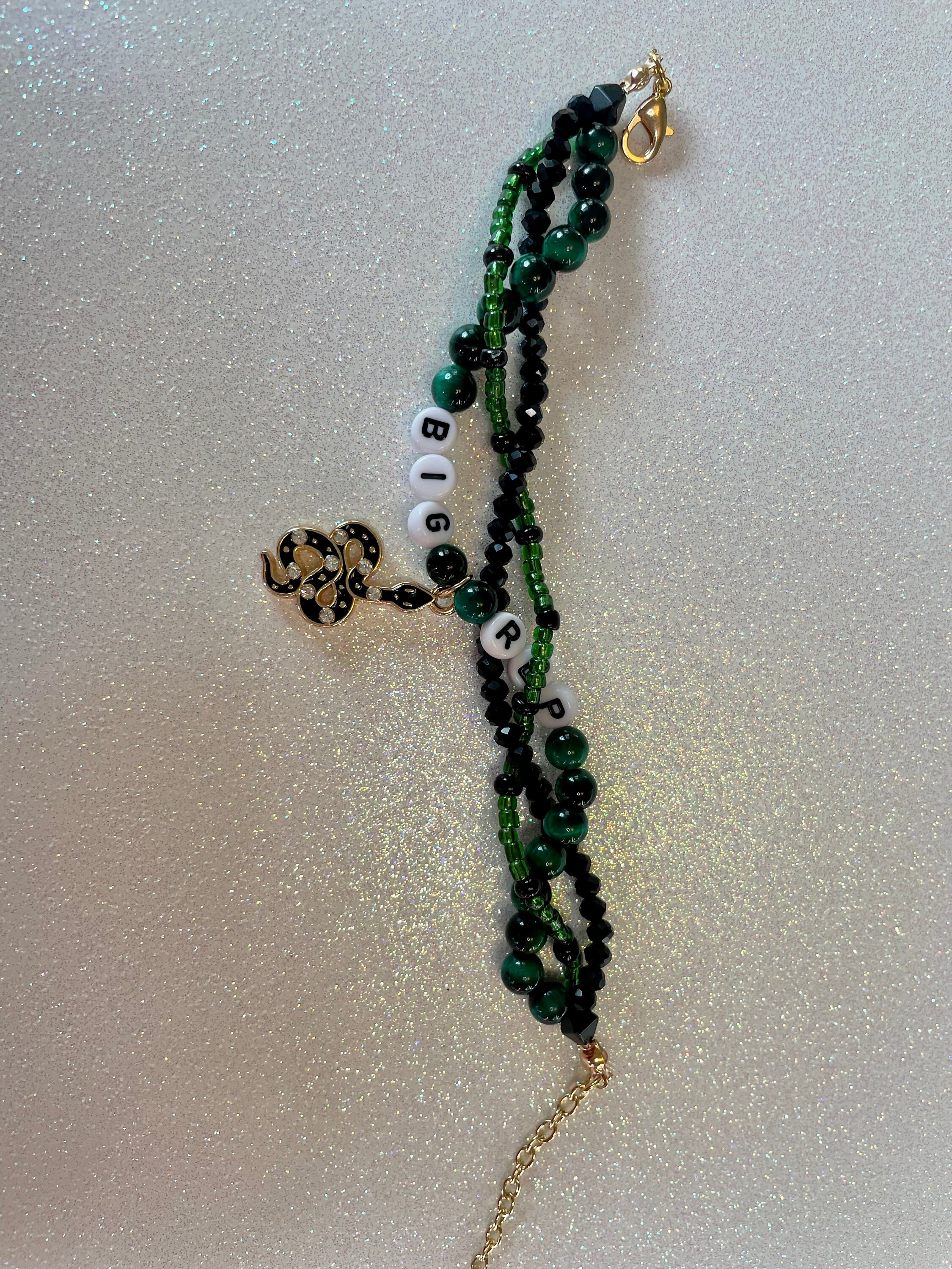 Big Rep Charm Bracelet Reputation Eras Tour Bracelet - Etsy