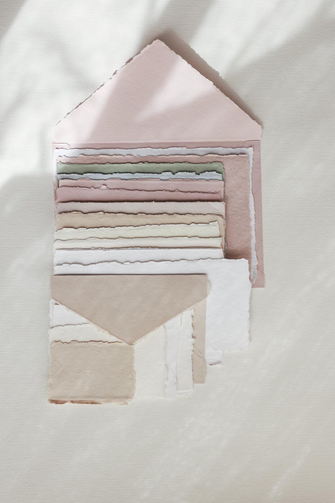 Stationery Paper Sample Pack | Hand Made Cotton Rag Recycled Paper ...