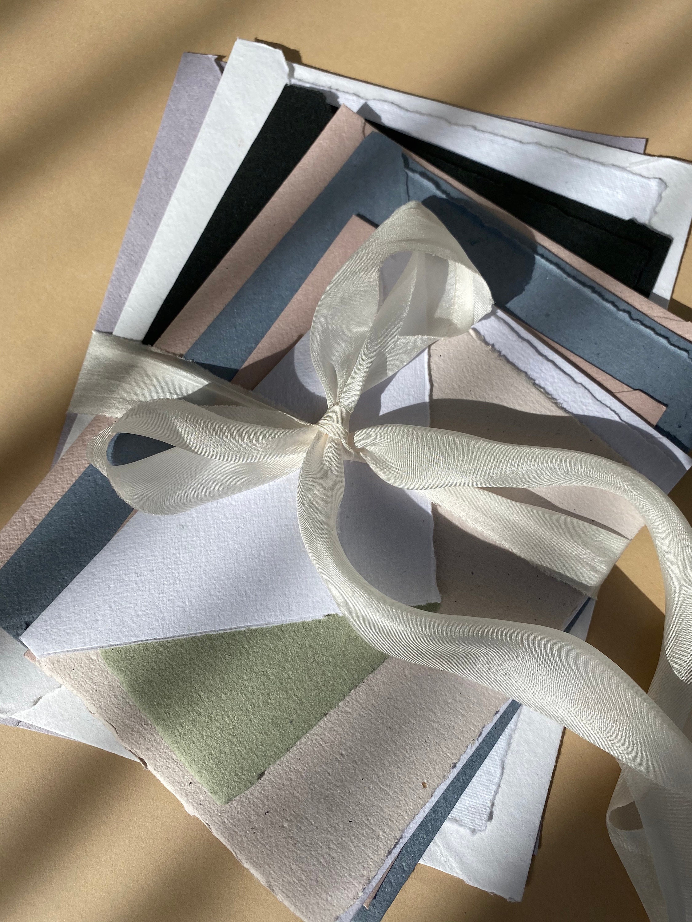 Stationery Paper Sample Pack Hand Made Cotton Rag Recycled - Etsy