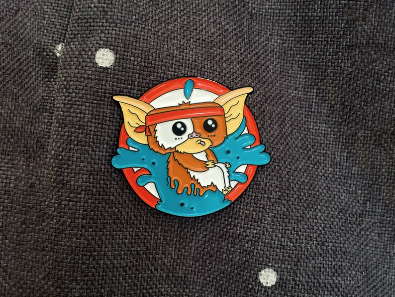 Gremlins Inspired Gizmo Enamel Pin - Quirky and Cute - Etsy