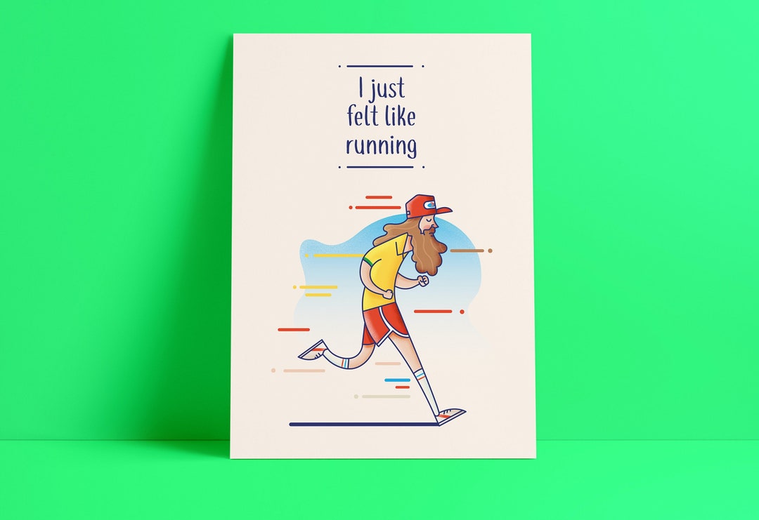 Forrest Gump Art Print – Inspirational Movie Poster, Home Decor - Etsy