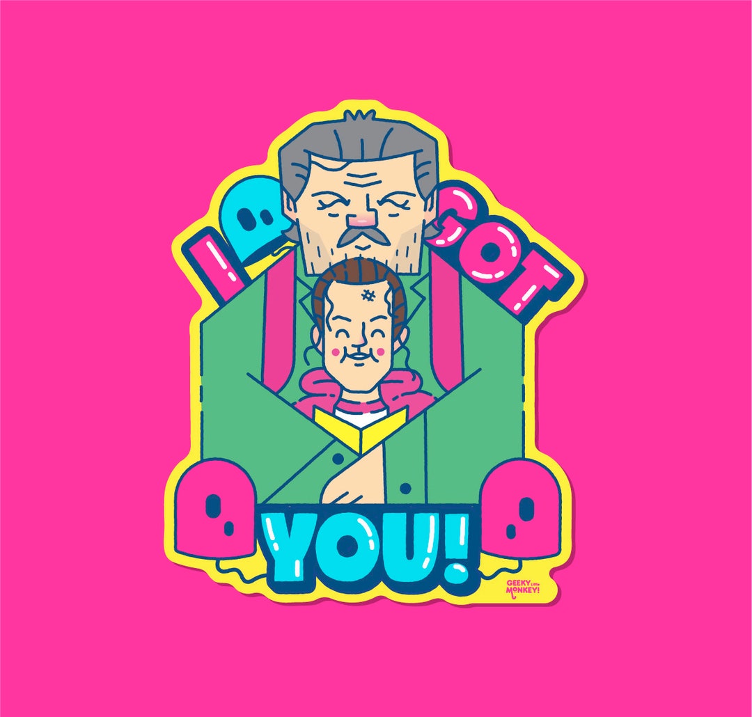 The Last of Us Joel and Ellie Sticker | Laptop Sticker | Joel & Ellie ...