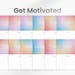 2025 Affirmation Calendar: Printable Motivational Quotes (PDF) - Etsy