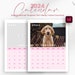 2024 Indesign Calendar Template Editable Digital Planner, Printable ...