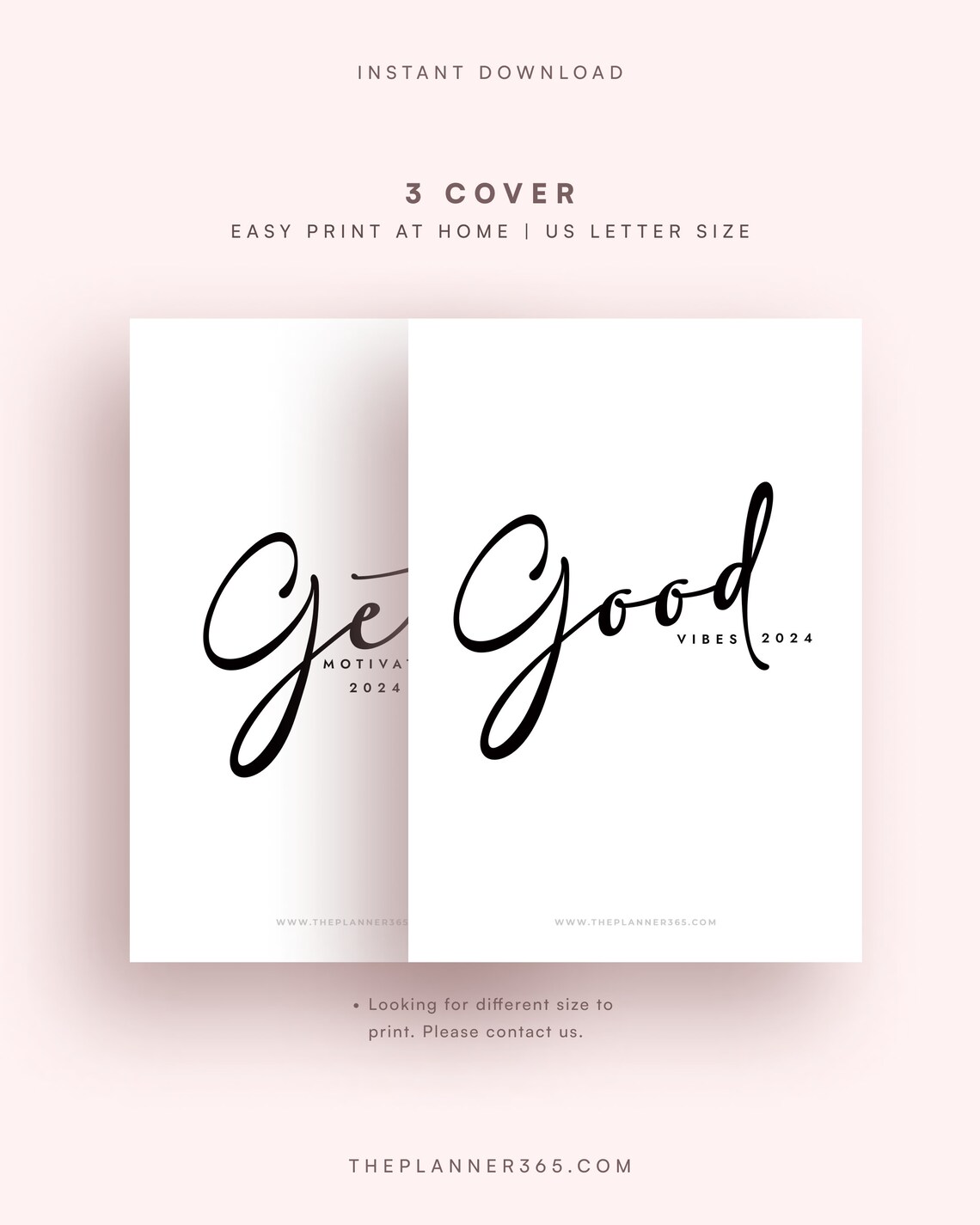 2024 Calendar | Motivational | Inspirational | Positive and Affirmation ...