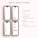 Digital Mobile Planner, Digital Pocket Planner, iPhone Digital Planner ...