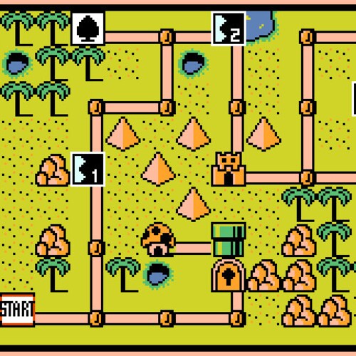 Super Mario Bros 3 All Maps Cross Stitch Pattern Collection Etsy Canada