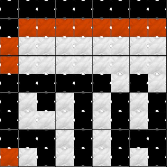 Super Mario Bros. 3 World 4 Map Cross Stitch Pattern | Etsy