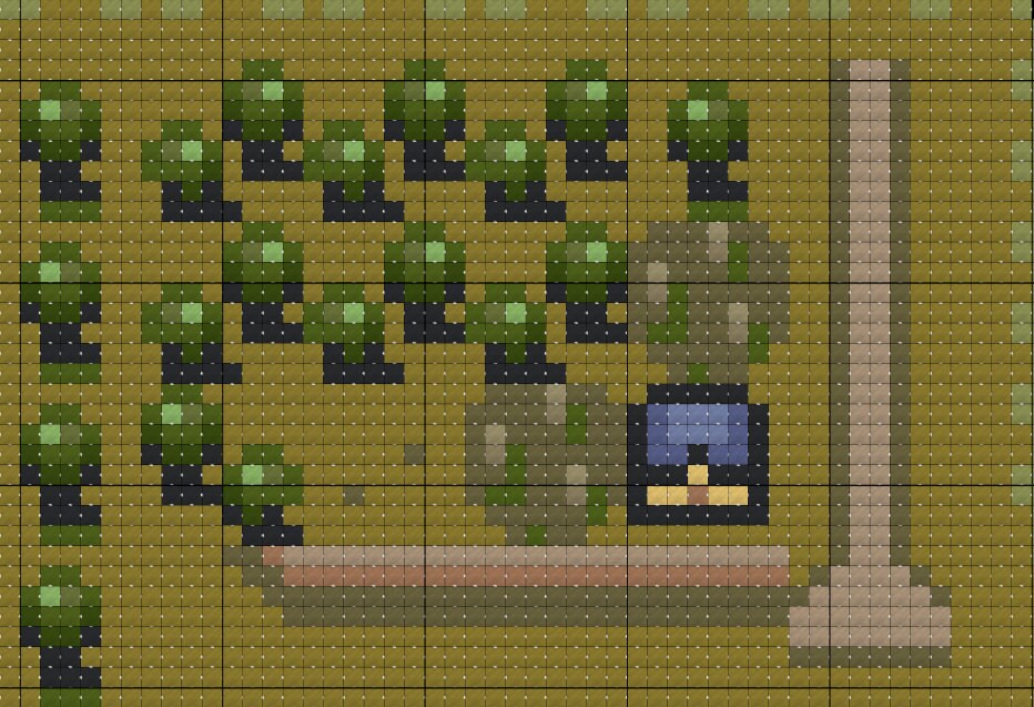 Legend of Zelda: A Link to the Past DARK World Map (PDF Pattern) - Etsy