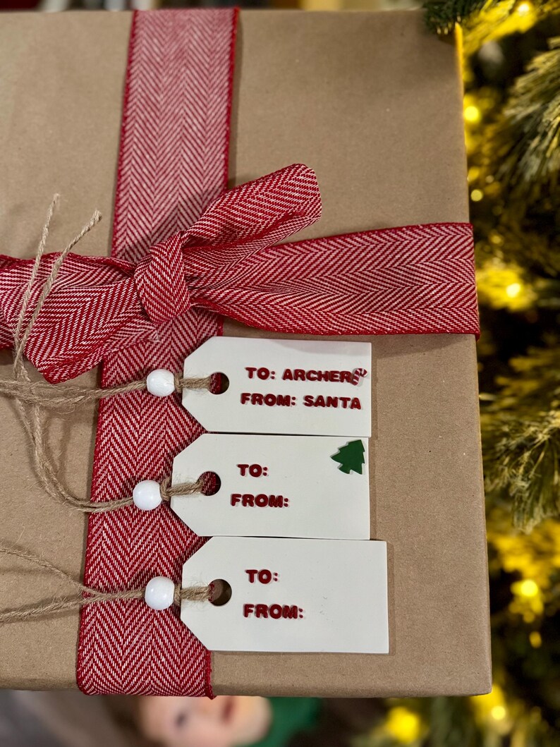 Personalized Reusable Gift Tags - Etsy