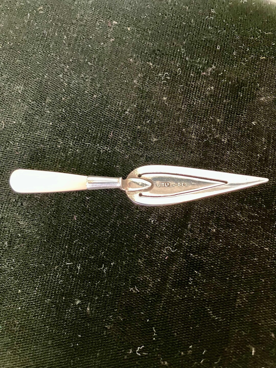 Reserved. A Silver Bookmark, in the Shape of a Trowel. - Etsy