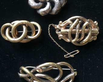 Pinchbeck Brooch - Etsy