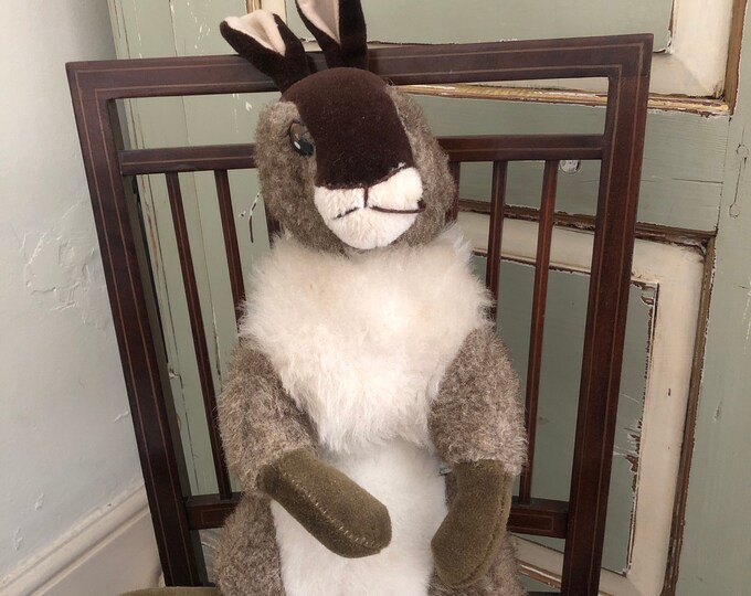 A Chad Valley Rabbit, Soft Toy Rabbit, Vintage - Etsy