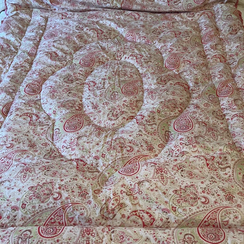 Vintage Bedding Eiderdown - Etsy