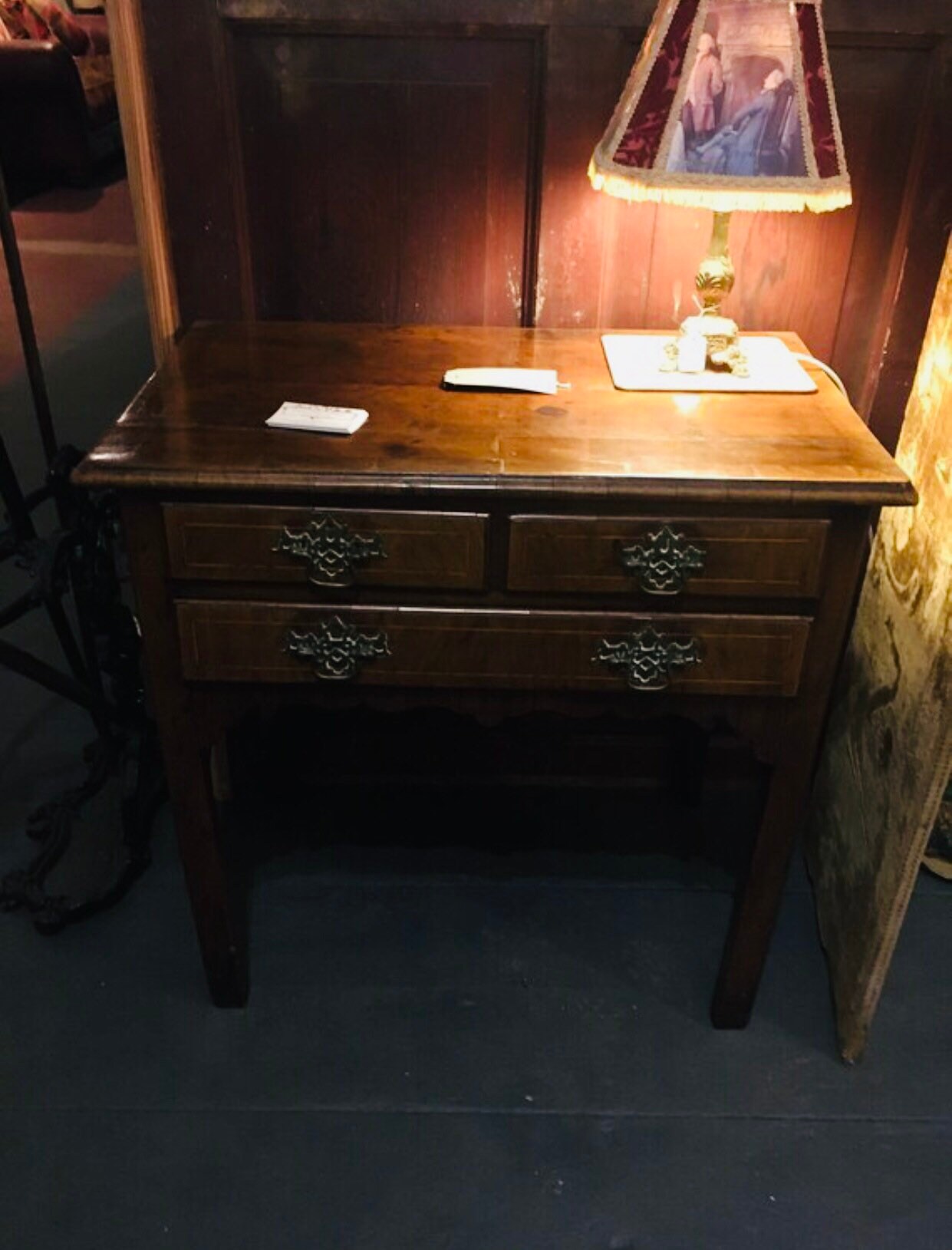 A Georgian Lowboy Table, Walnut, 2 Short, 1 Long Drawer - Etsy UK
