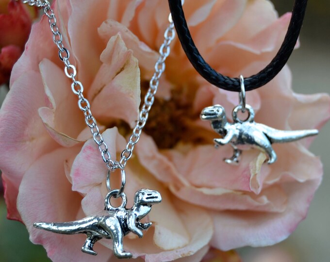 Tyrannosaurus Rex Choker or Necklace. Dinosaur Necklace. Dinosaur Gift ...