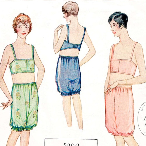 Vintage Sewing Pattern 1920s 20s Vintage Lingerie Sewing - Etsy