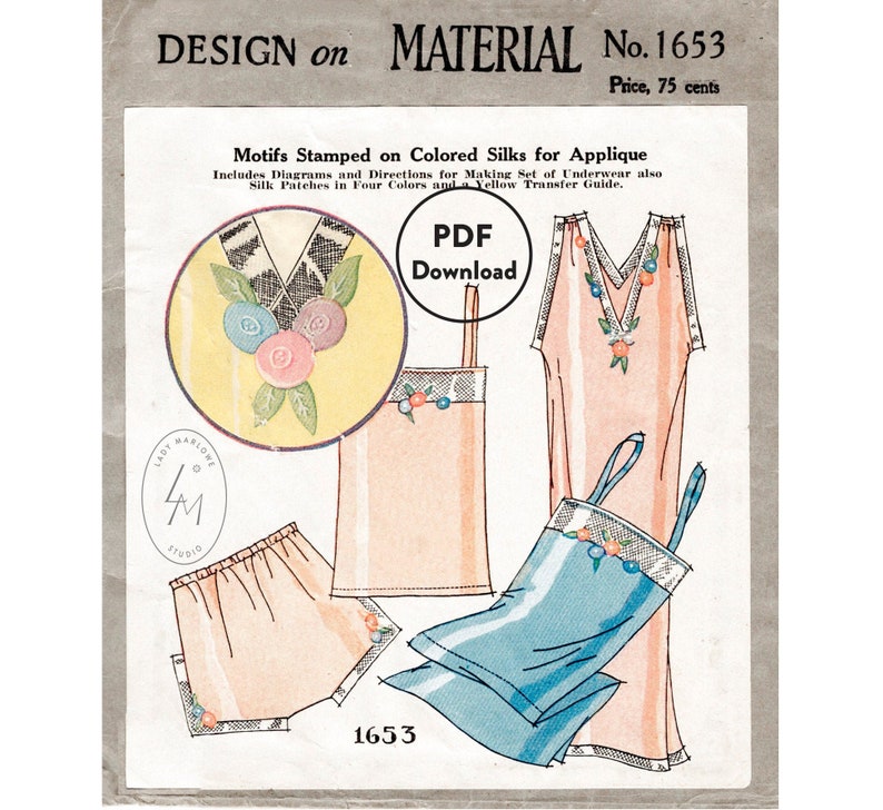 1920s Patterns - Vintage, Reproduction Sewing Patterns