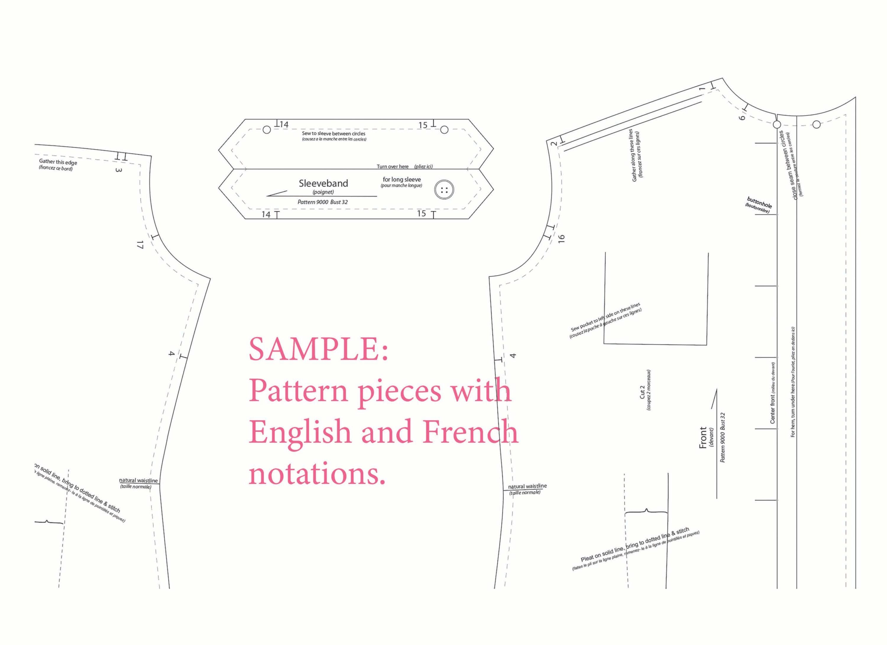 ML L XL Renaissance Inspired Vintage Sewing Pattern Set of Sleeves ...