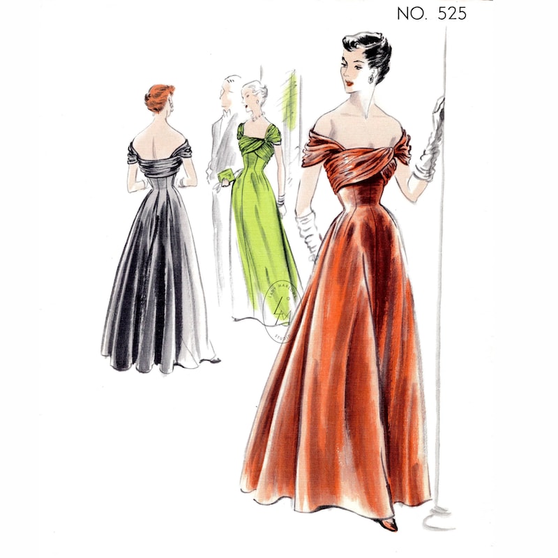 Draped Dress Pattern - Etsy