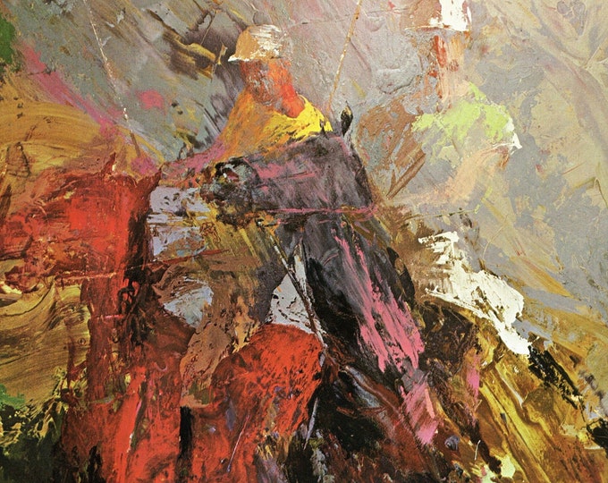 Leroy NEIMAN Original Vintage POLO 1964 Print - Etsy