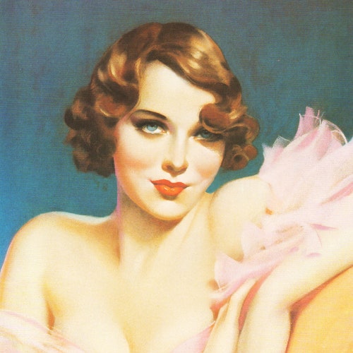 Vintage Pin Up Girl Art Vargas 2352 Etsy
