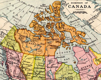 Dominion of canada | Etsy