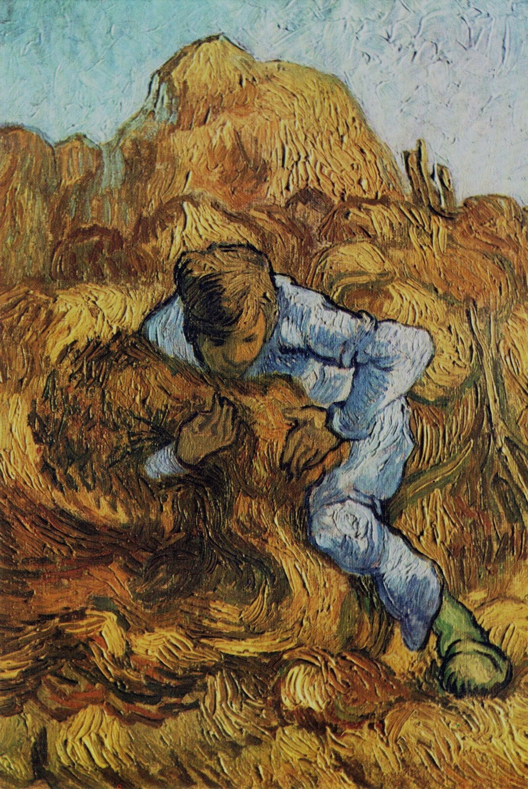 Small VAN GOGH Original 1966 Vintage Post-impressionist Print Book ...