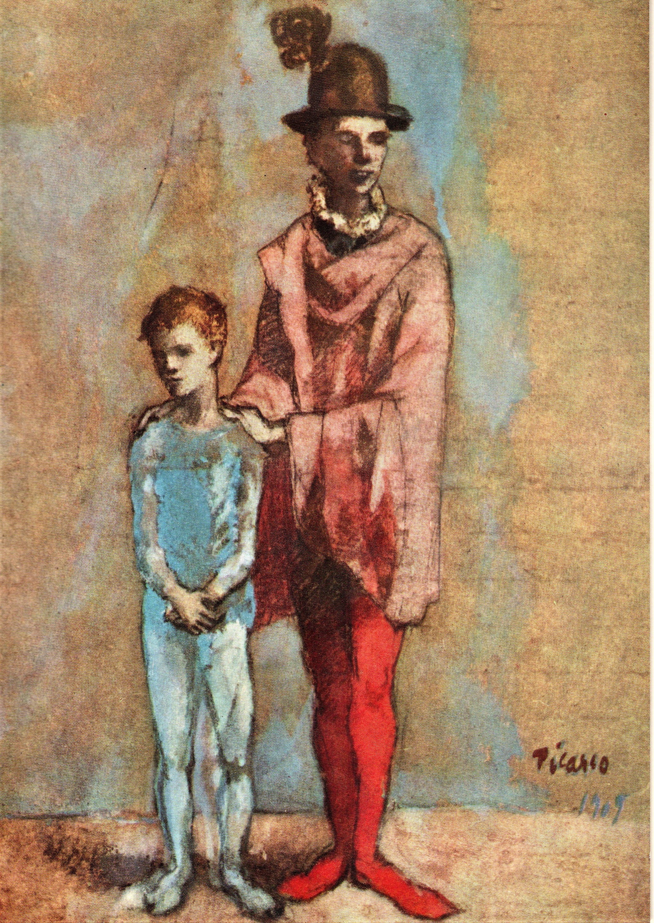 Picasso The Two Saltimbanques