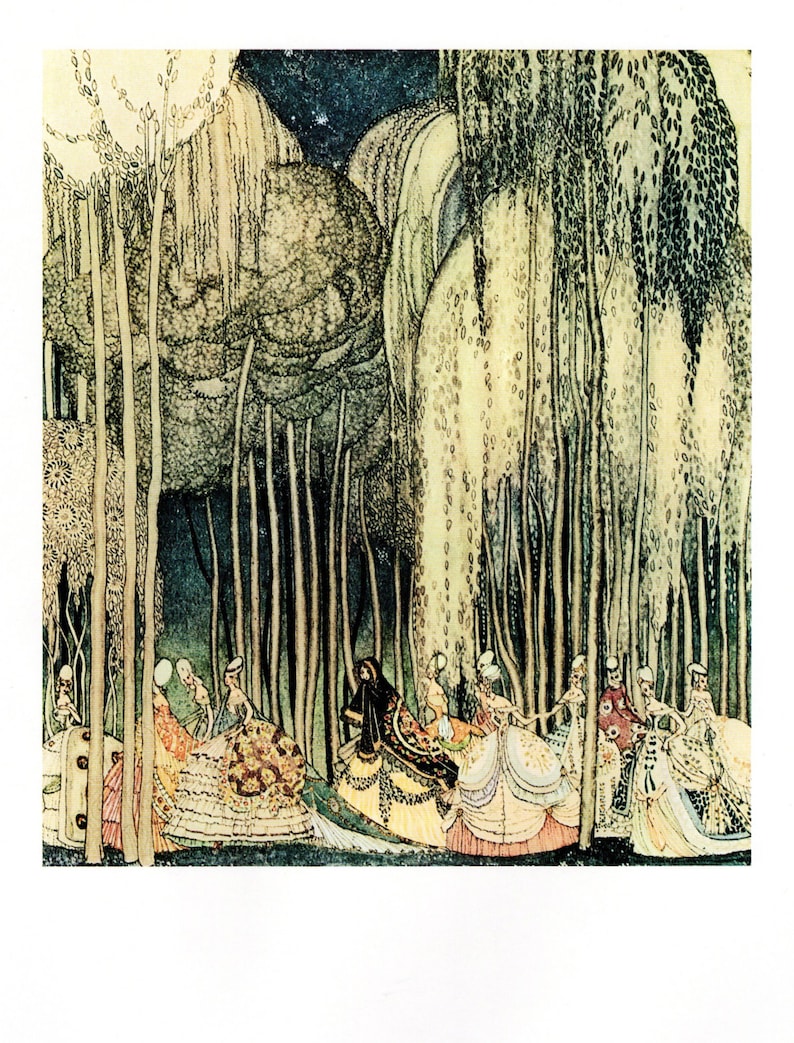 Original 1975 Vintage Kay NIELSEN ART DECO Nouveau Print Book - Etsy