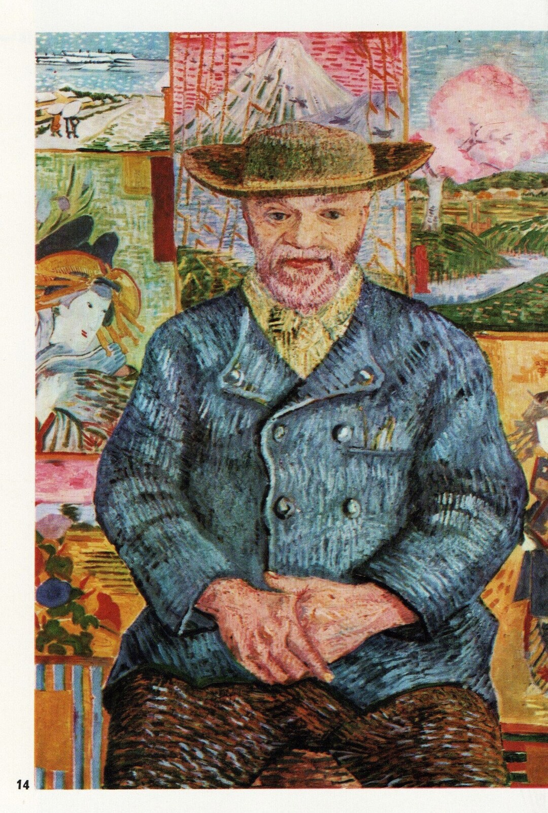 Small VAN GOGH Original 1966 Vintage Post-impressionist Print Book ...