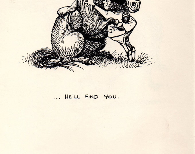 Original 1962 Funny THELWELL HORSE / PONY Vintage Art Cartoon Print - Etsy