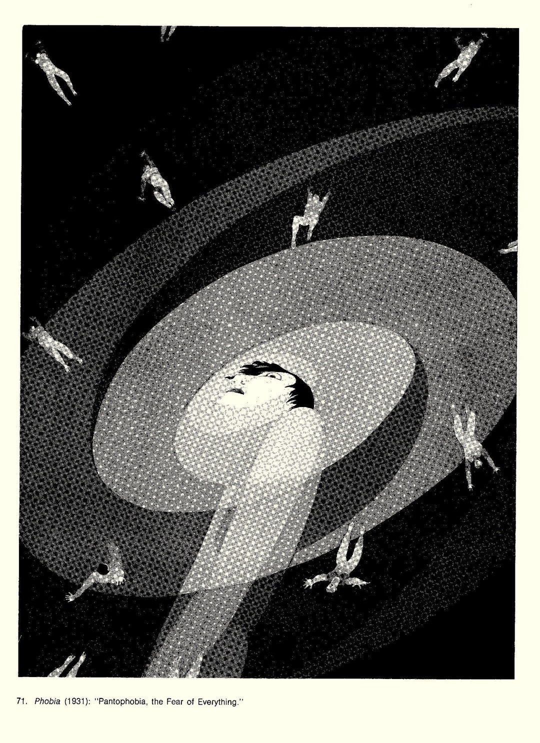 John Vassos 1976 Original Art Deco Vintage Print "pantophobia, the Fear ...