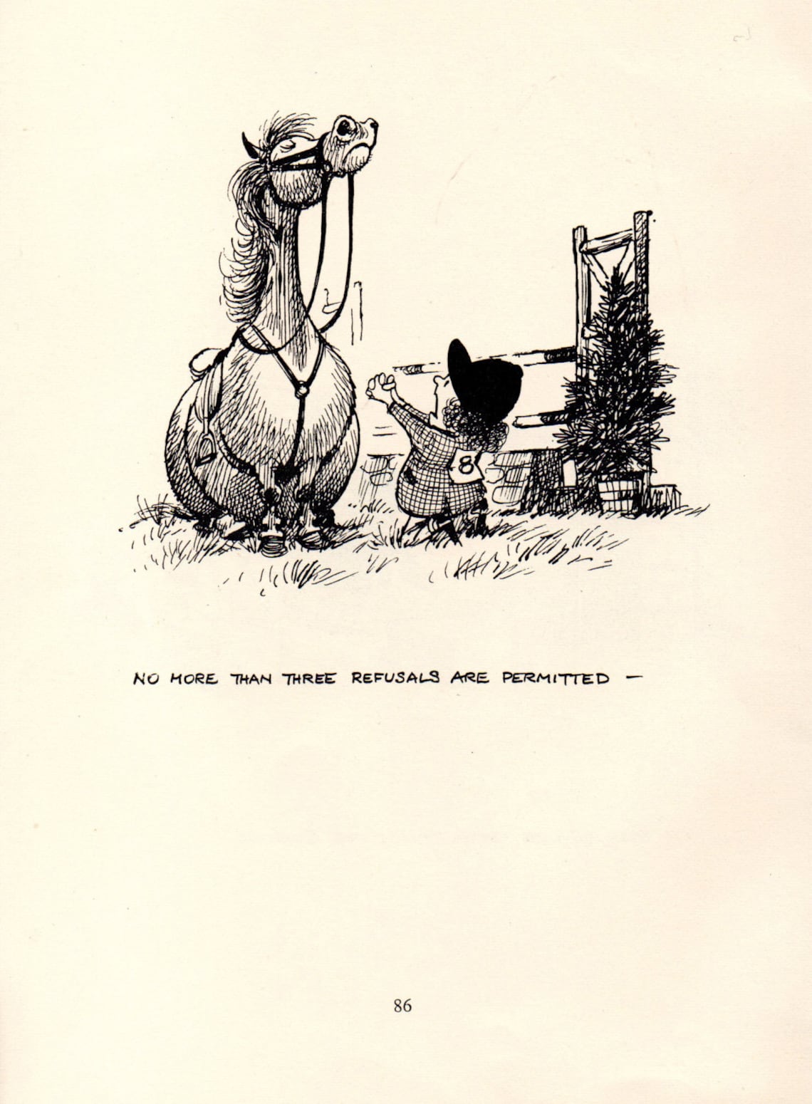 Original 1962 Funny THELWELL HORSE / PONY Vintage Art Cartoon Print - Etsy