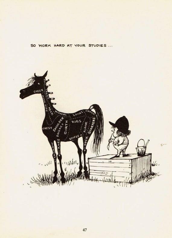 Hard Work Funny Cartoon