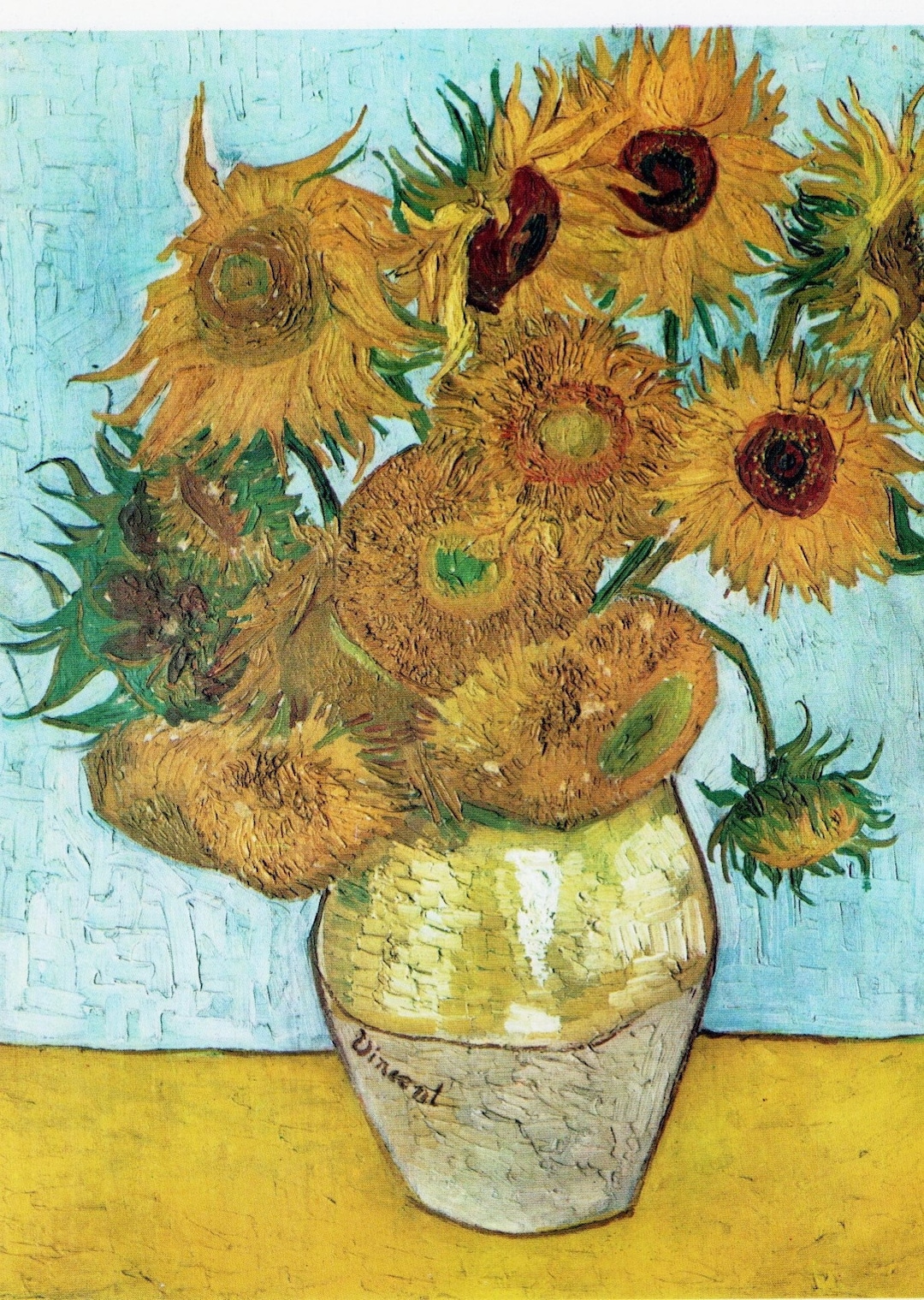 Small VAN GOGH Original 1966 Vintage Post-impressionist Print Book ...