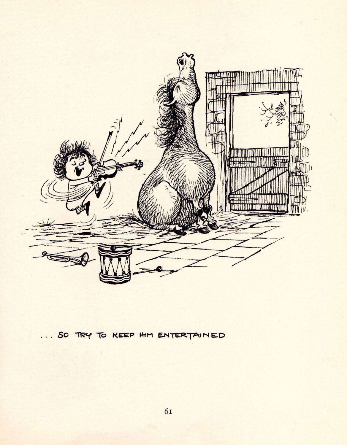 Original 1962 Funny THELWELL HORSE / PONY Vintage Art Cartoon Print - Etsy