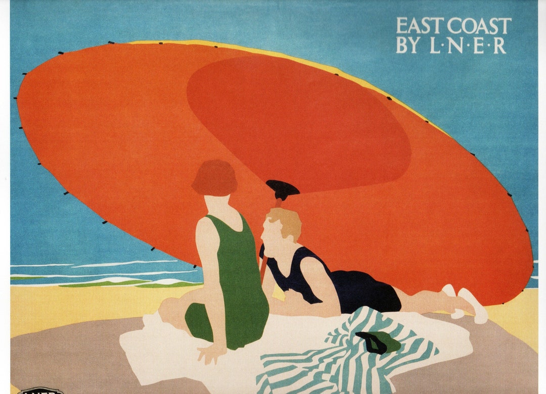 Vintage Travel Poster EAST COAST by LNER, by Tom Purvis Original ...