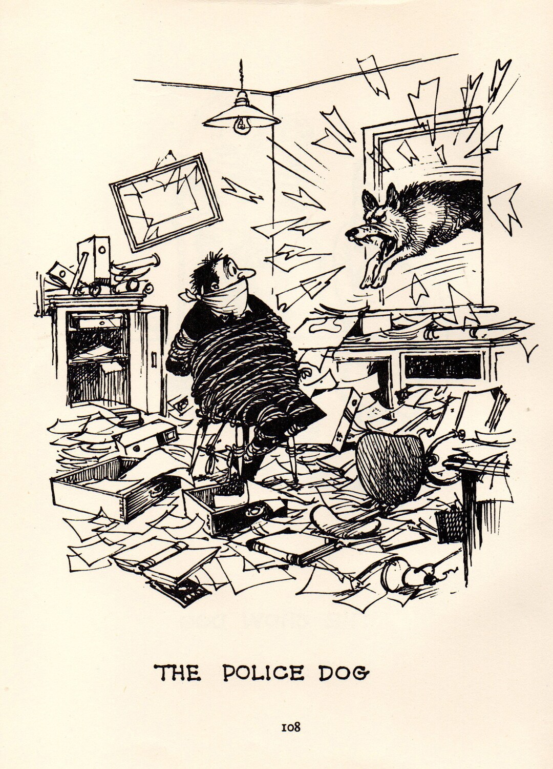 Original Thelwell Comical Dog Print 1964 Vintage Cartoon Art - Etsy