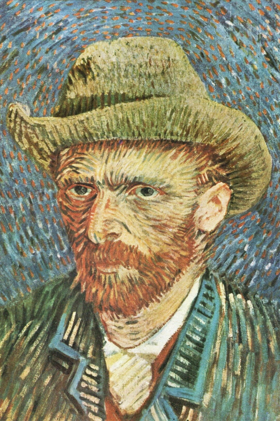 Small VAN GOGH Original 1966 Vintage Post-impressionist Print Book ...