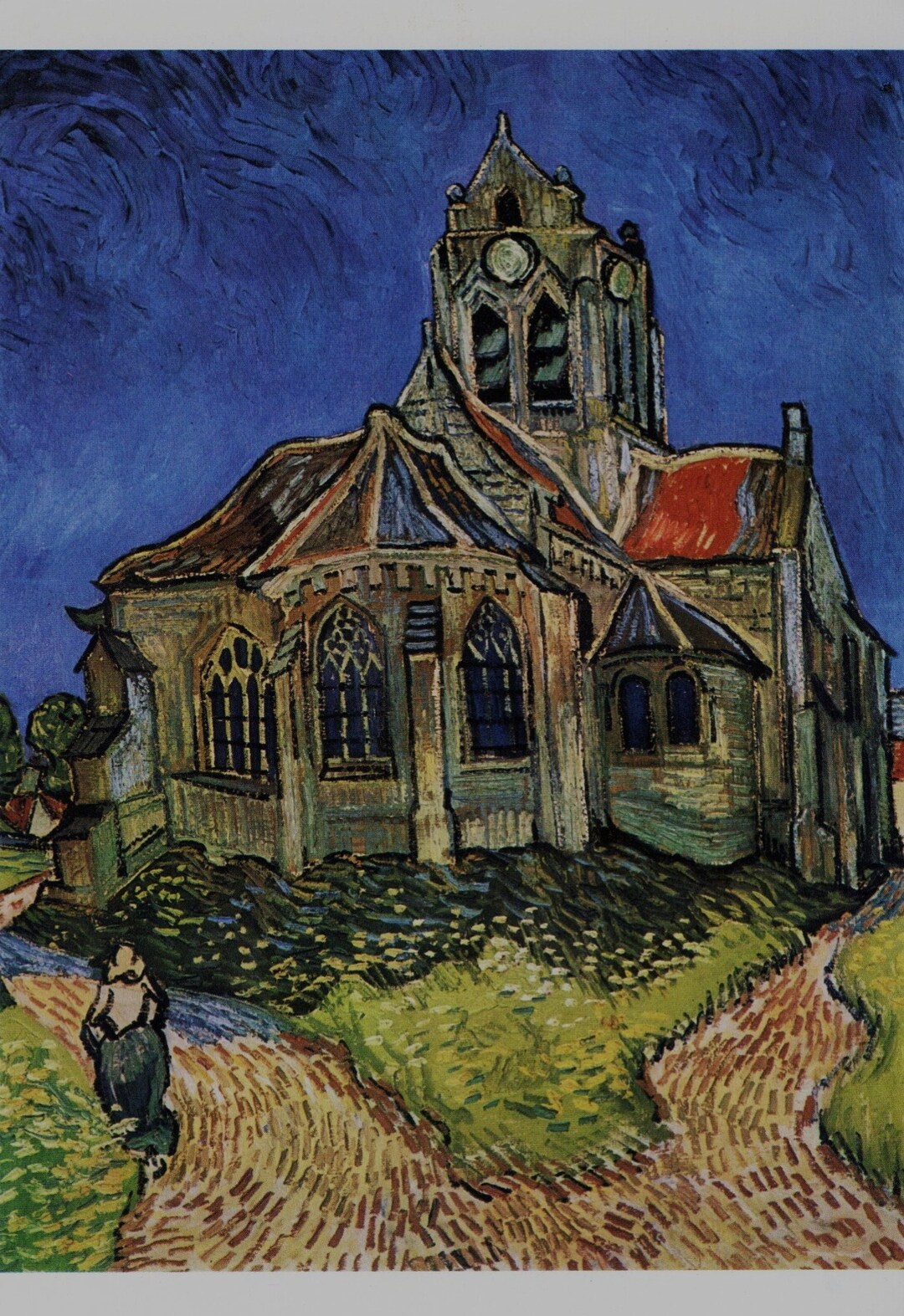Small VAN GOGH Original 1966 Vintage Post-impressionist Print Book ...
