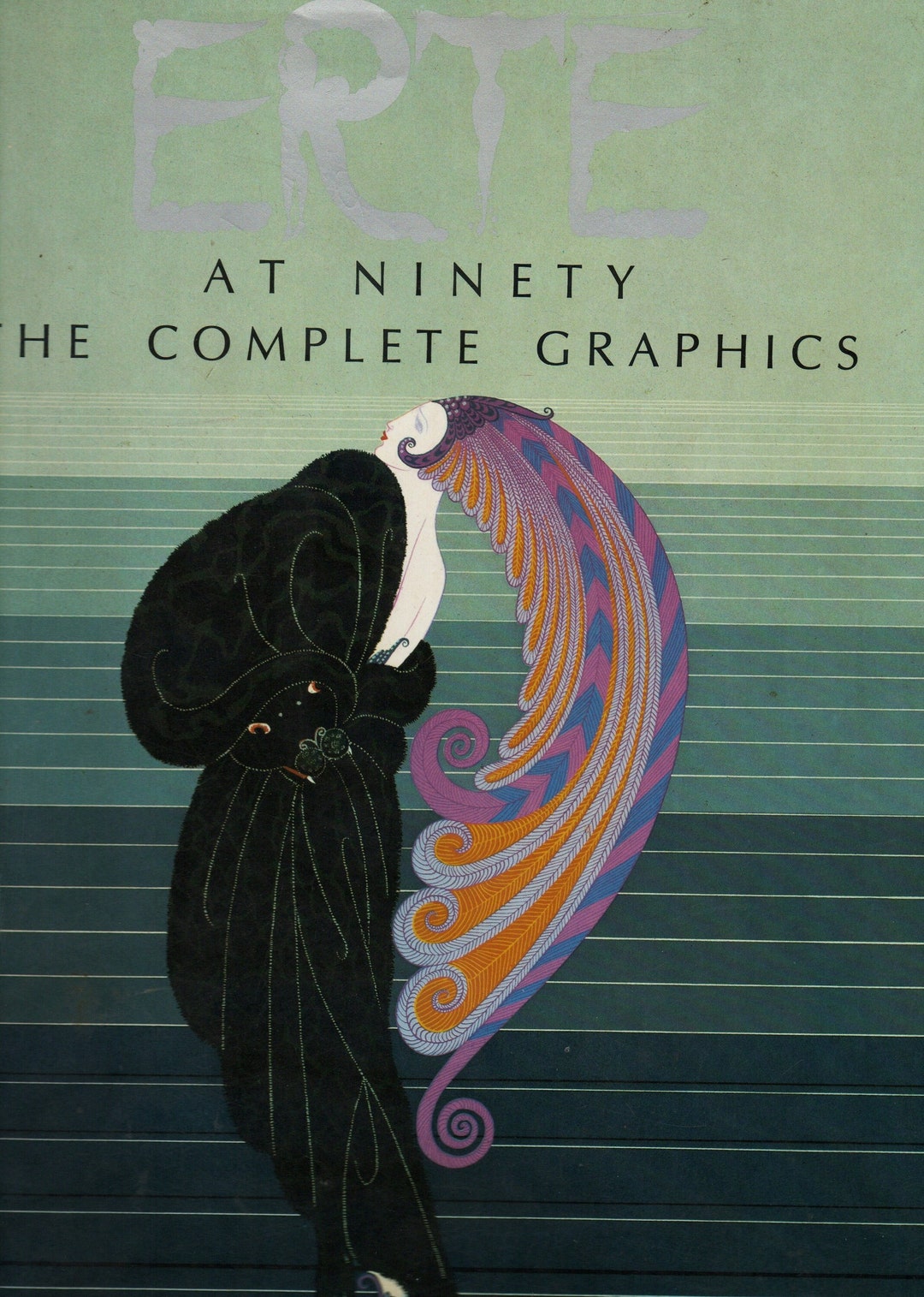 ERTE Art Deco Print Original Vintage Fashion Book Plate Gloss - Etsy