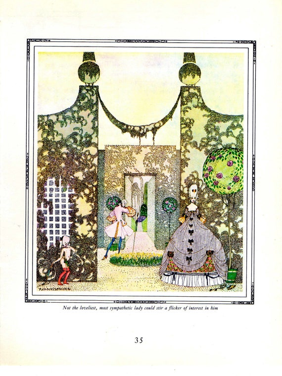 Lithographs Kay Nielsen ART DECO Nouveau PRINT Original Vintage 1979 ...
