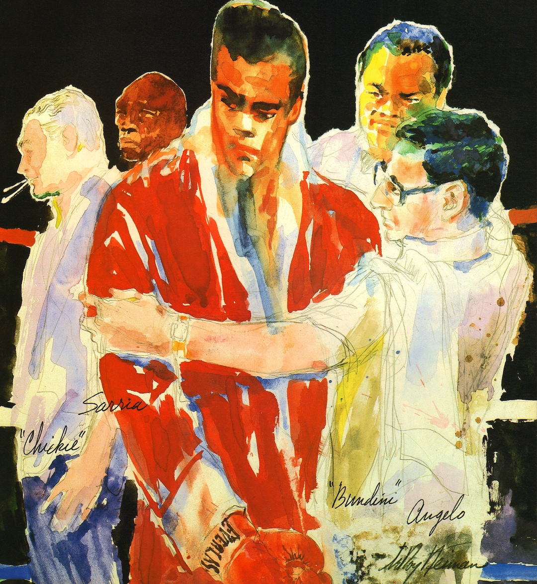 Muhammad Ali Boxing Original Vintage Leroy NEIMAN Sport Print Book ...