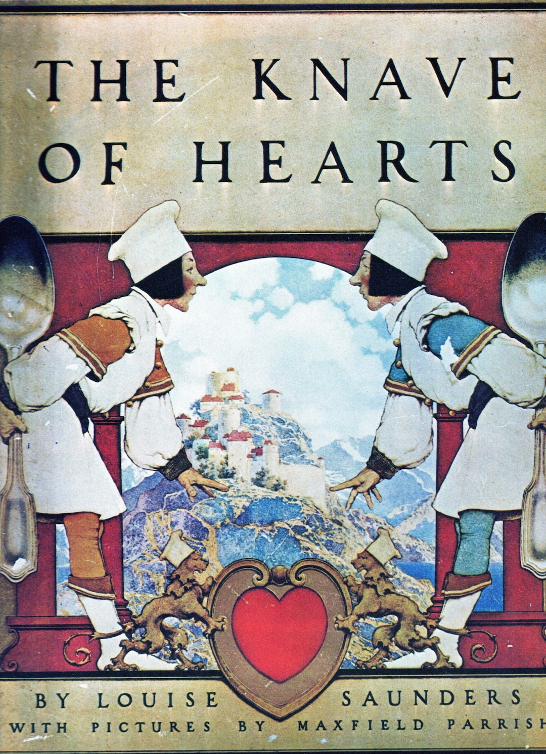 Vintage Maxfield PARRISH Poster Print "the Knave of Hearts" - Etsy